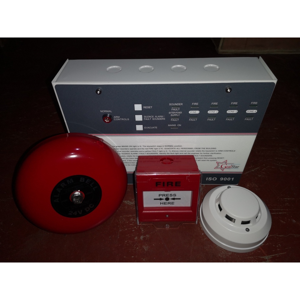 Conventional 24V Fire Alarm System Set (Set G) | Shopee Malaysia