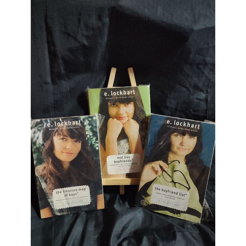 E. Lockhart Ruby Oliver Series (The Boyfriend List, The Treasure Map ...