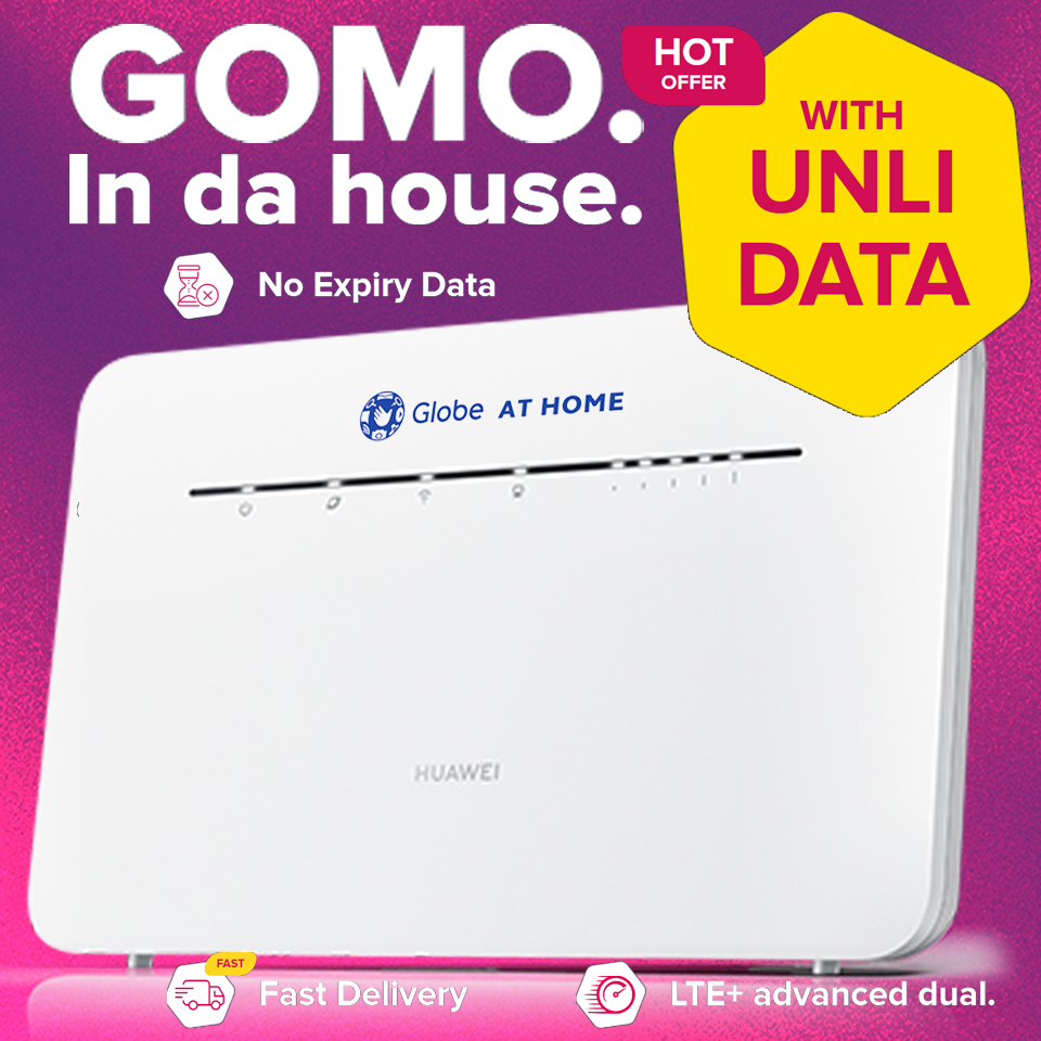 GOMO UNLI DATA Huawei B535-932 CAT7 LTE+ advanced 4G+ Modem Globe at ...
