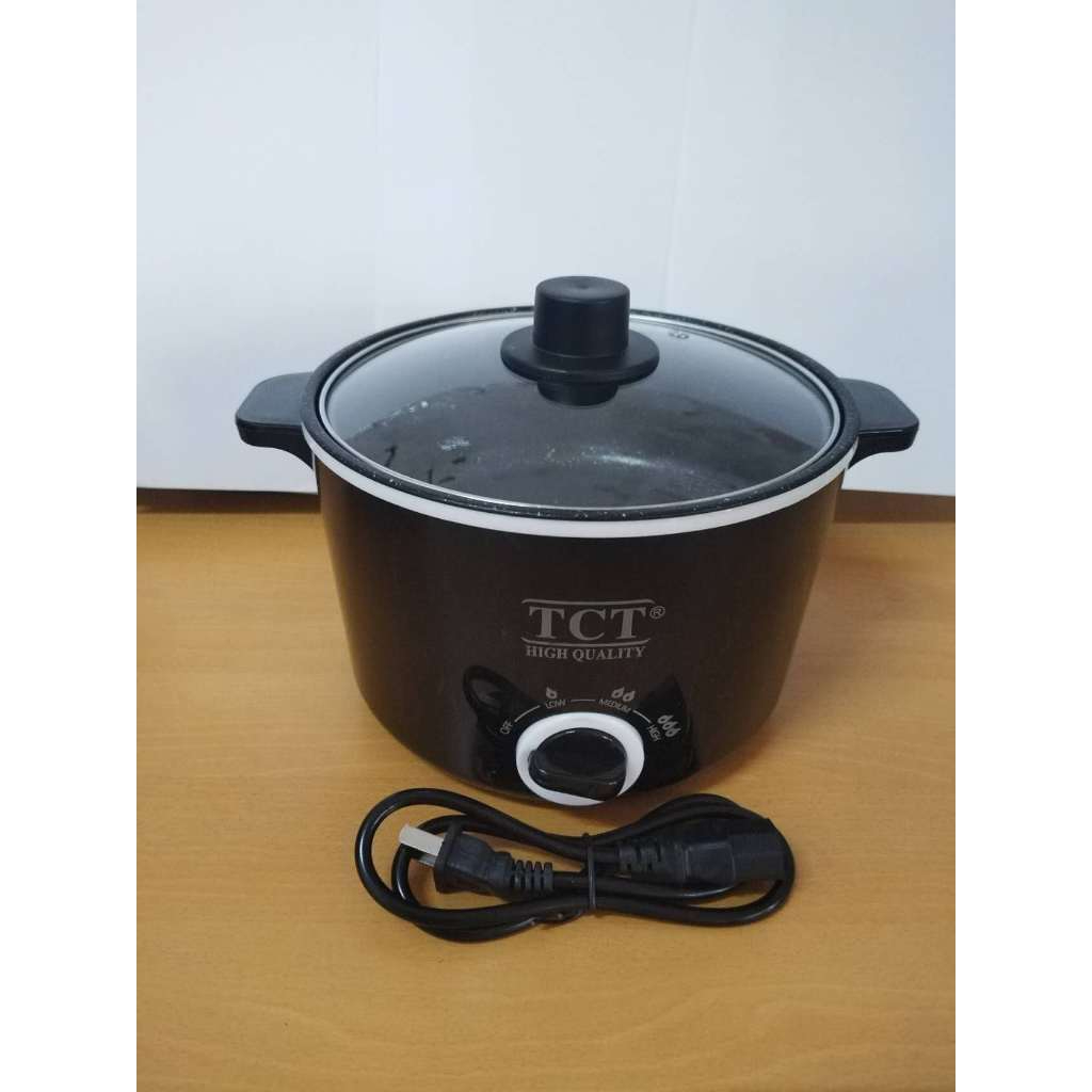 Adjustable Heat Electric Cooker Rice Cooker 20cm BLACK | Shopee Malaysia