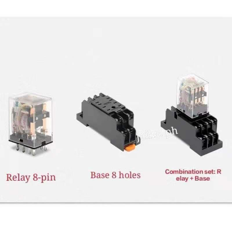 LY2NJ 220V 24V 12V relay coil LY2N-J relay 10A AC 220V Coil Power Relay LY2NJ HH62P 8 Pins ...