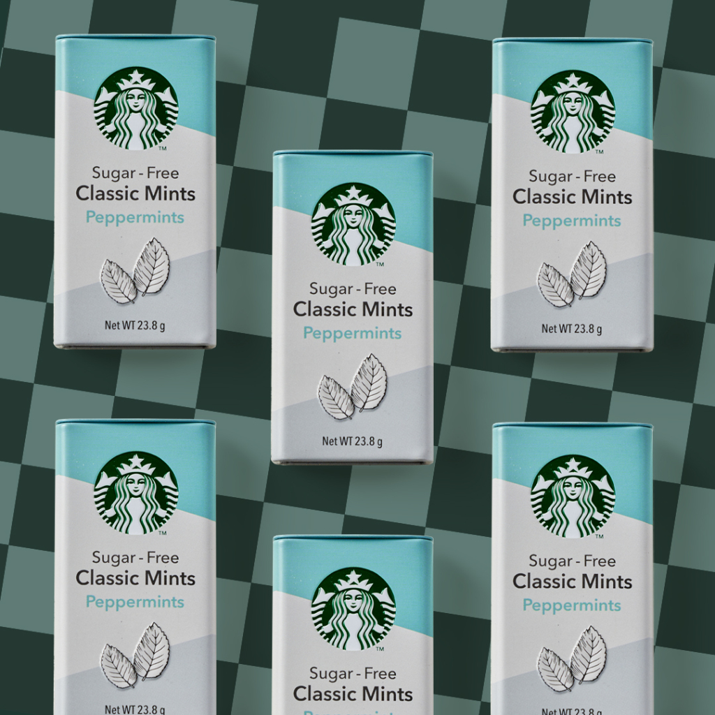 Starbucks Sugar-Free Classic Mints - Peppermints | Shopee Malaysia