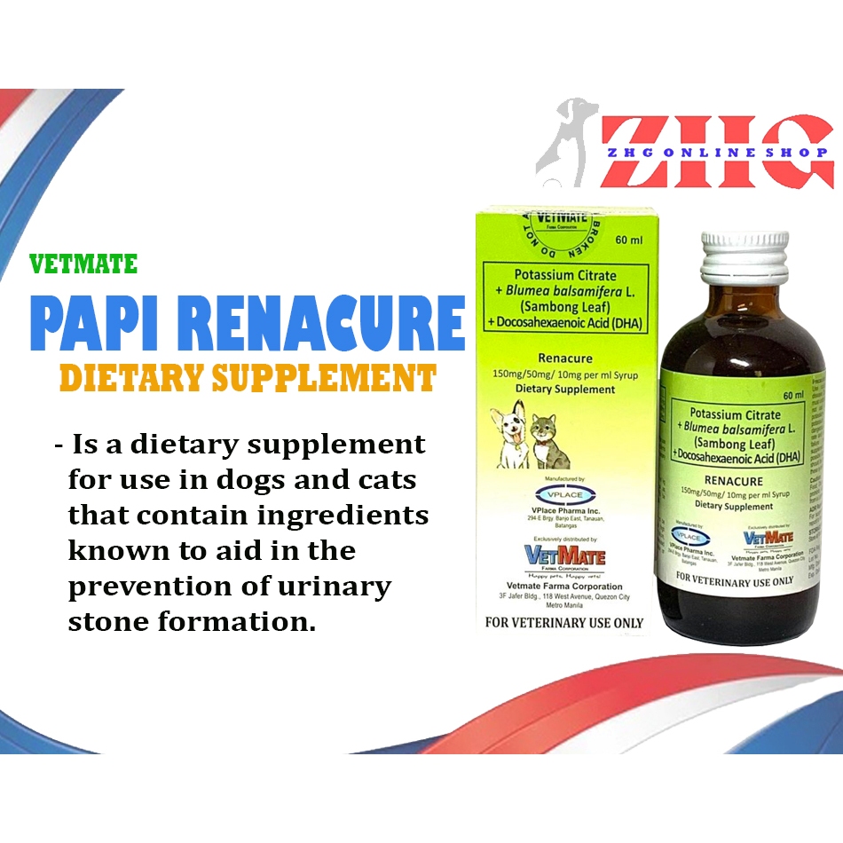 ZHG. PAPI RENACURE | 60mL (Dietary Supplement) | Shopee Malaysia