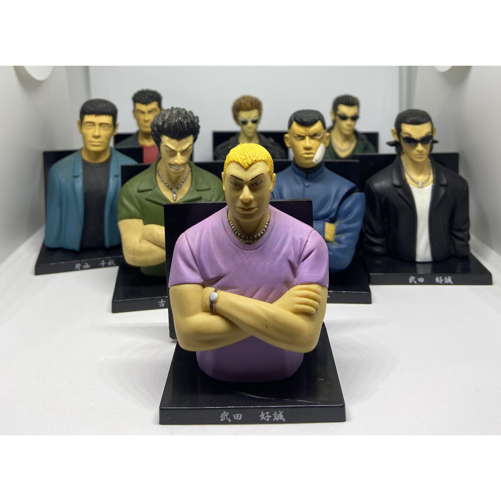 Authentic Crows X Worst Generation Headbust Figures Collectible ...