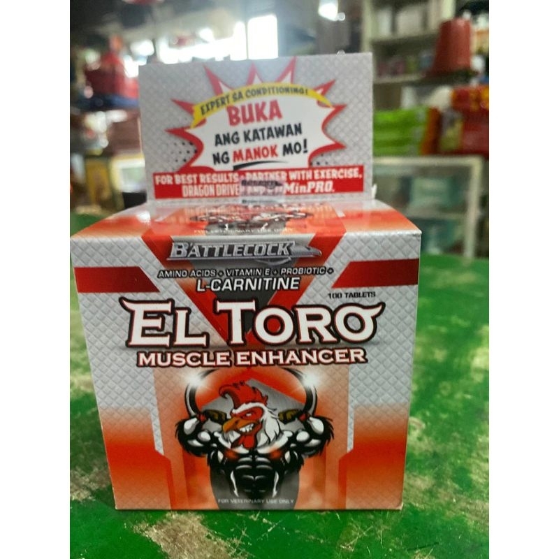 EL TORO Muscle Enhancer sold per box/100pcs.- for animal use | Shopee Malaysia