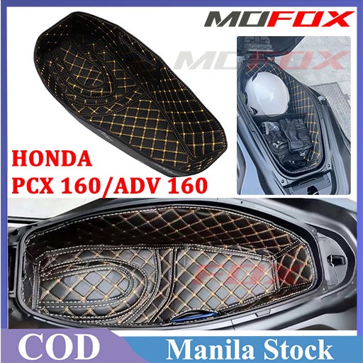 HONDA PCX 160/ADV 160 PREMIUM UBOX Seat COMPARTMENT Cover Leather Cover ...
