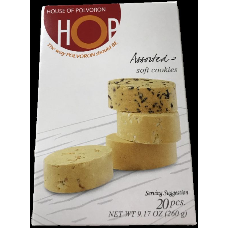 HOP Assorted Soft Cookies 20pcs House of Polvoron | Shopee Malaysia