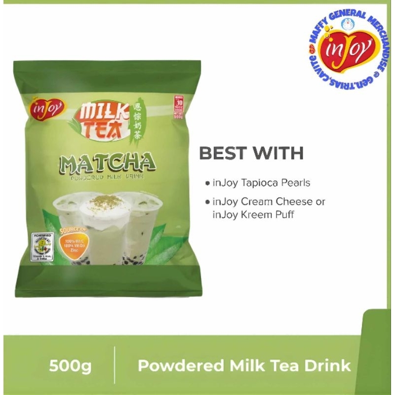 12.13 Christmas !!! INJOY POWDERED MATCHA MILKTEA (500G) | Shopee Malaysia