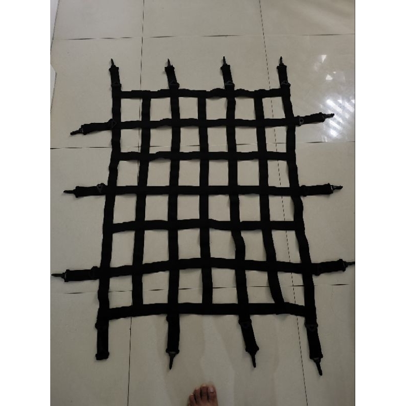 ROOFRACK / TOPLOAD CARRIER NET FIT TO LARGE AND SMALL SIZE CARRIER ...
