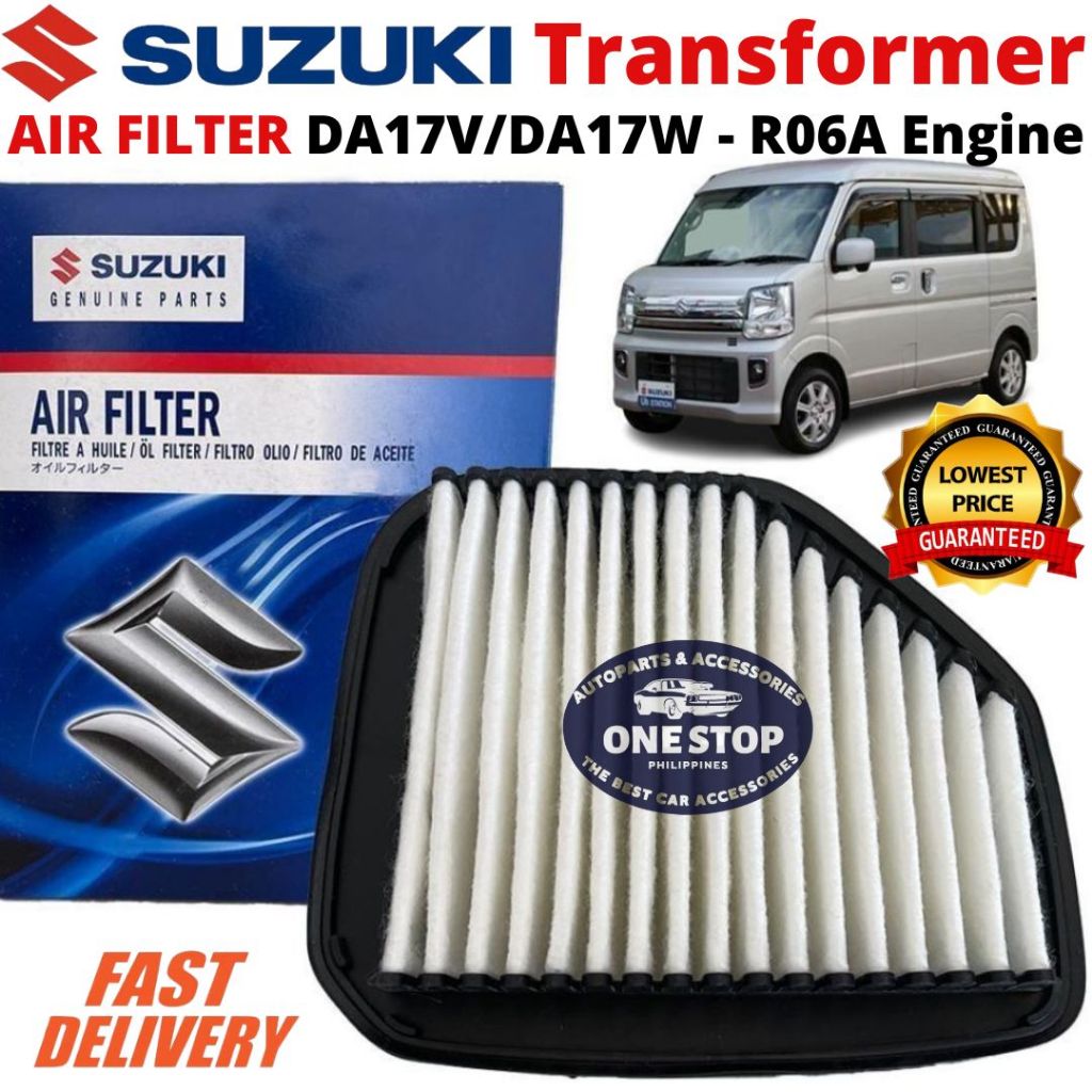 Suzuki Air Filter For Transformer DA17V/DA17W (R06A Engine) Air Filter ...