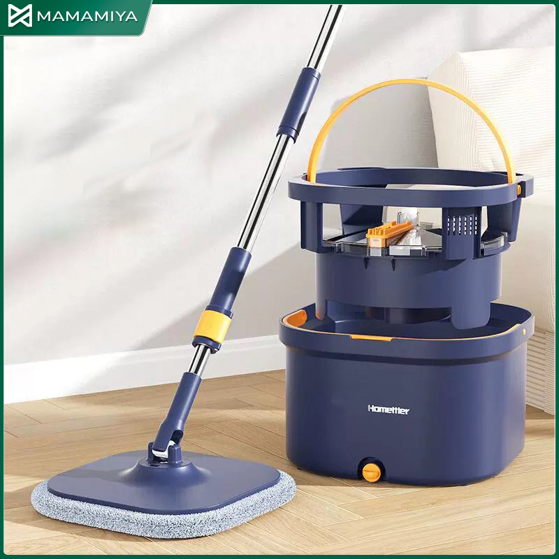 Magic Mop Tornado Falt Rotating Mop Self Wash Mop Floor Mop With Turbo Flushing Double bucket ...