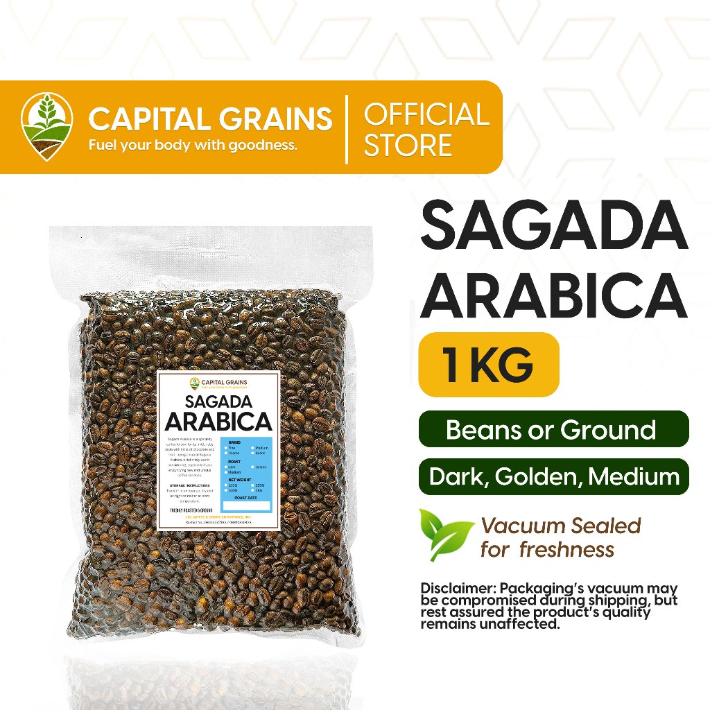 [CG] 1 KG Sagada Arabica Coffee Beans or Ground - BULK / by Capital ...