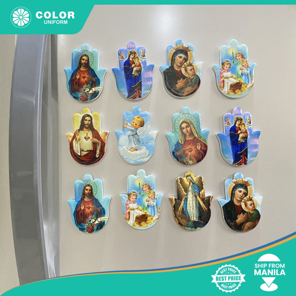 Color Uniform Religious Ref Magnet Souvenirs Holy Bible, Holy Hand ...