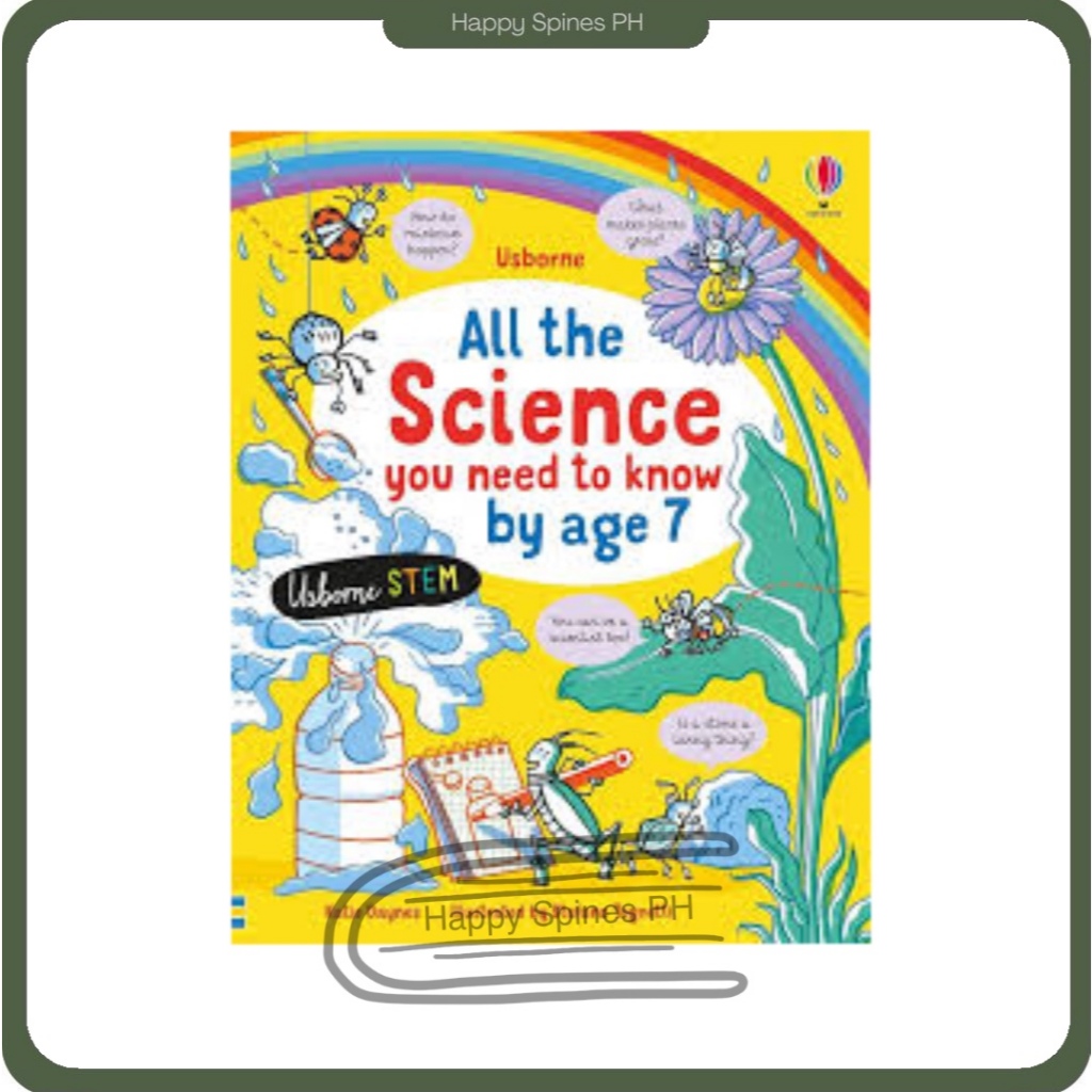 All The Science You Need To Know By Age 7 (Usborne) | Shopee Malaysia