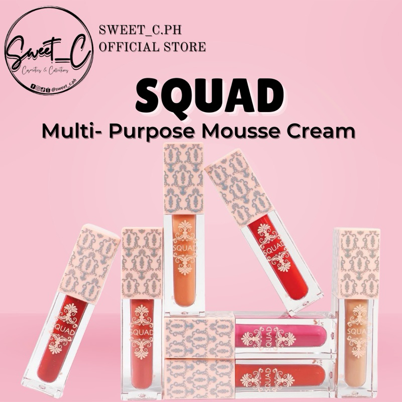 Squad Cosmetics Multi Purpose Mousse Cream | Shopee Malaysia