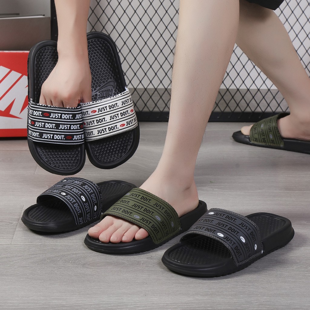 Nike men's and women's comfortable casual slippers (with sponge ...