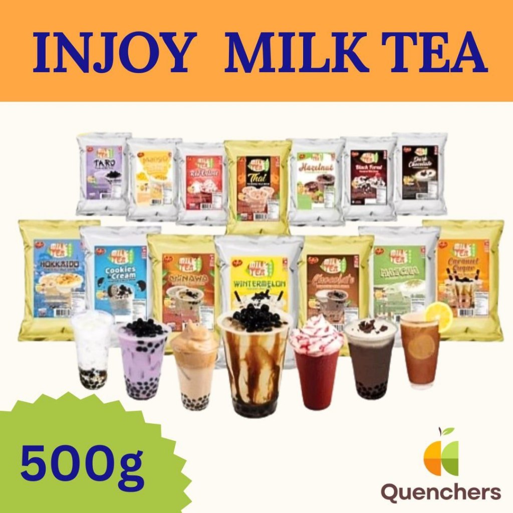 InJoy Milk Tea Powder 500g | Shopee Malaysia