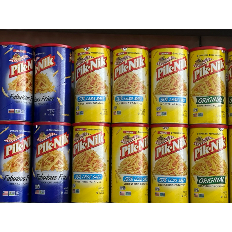 !️ PIKNIK SHOESTRING POTATOES 9OZ 255GRAMS | Shopee Malaysia