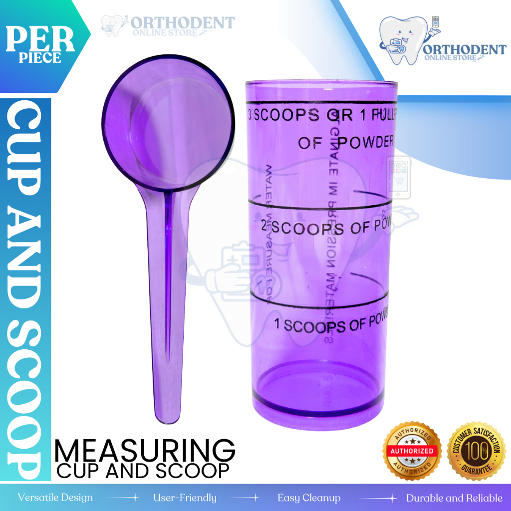 Orthodent2021 | Alginate Measuring Spoon & Cups Set: Accurate Dental ...