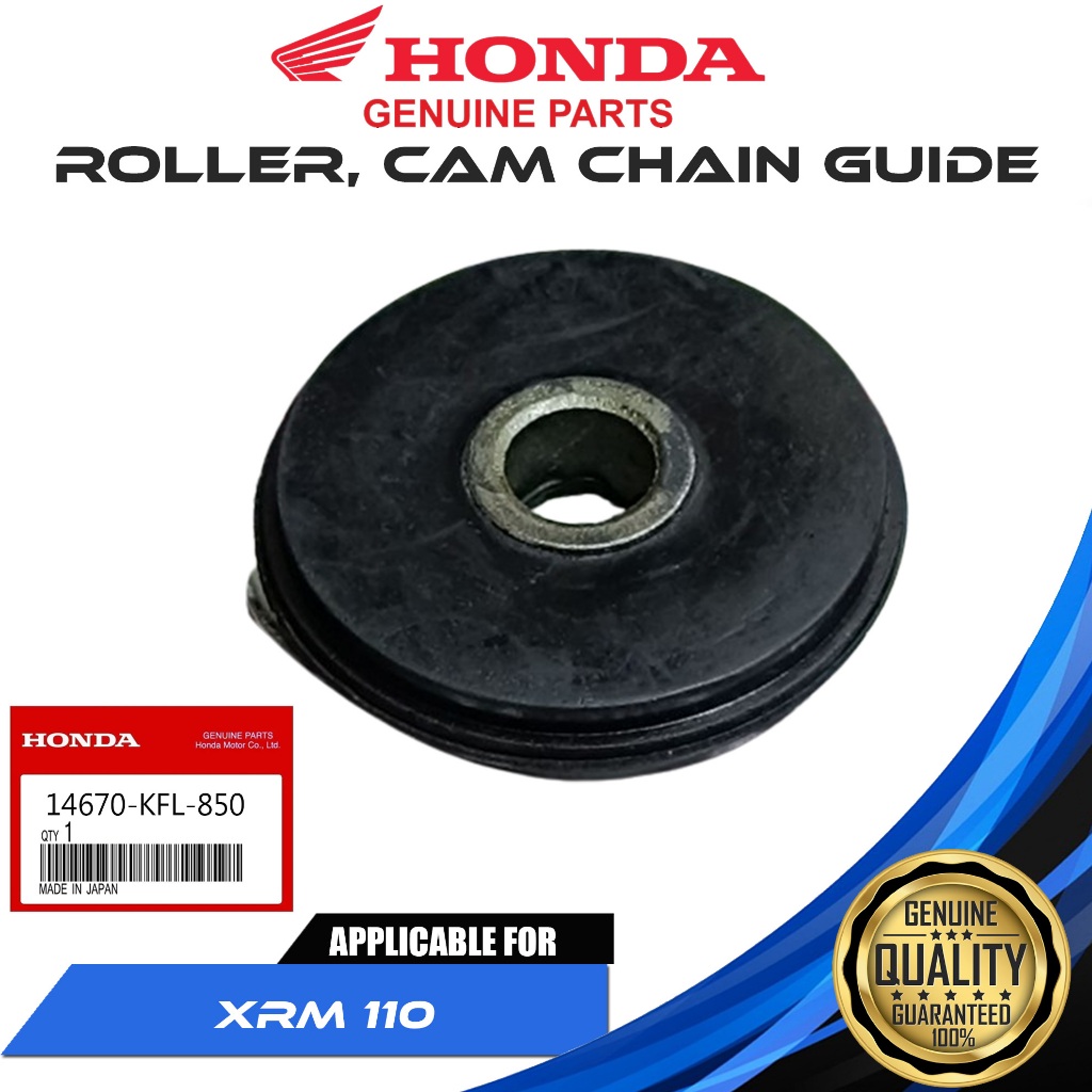 HONDA ROLLER, CAM CHAIN GUIDE FOR XRM 110 ( 14670-KFL-850 ) | Shopee ...