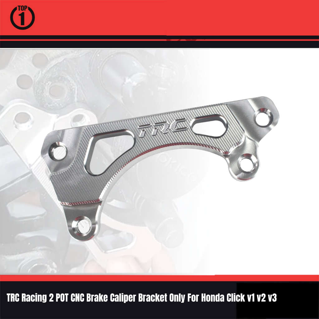 Top1 PH TRC Caliper BRACKET CNC 2 Pot Front Axial 220mm Disc for Honda ...