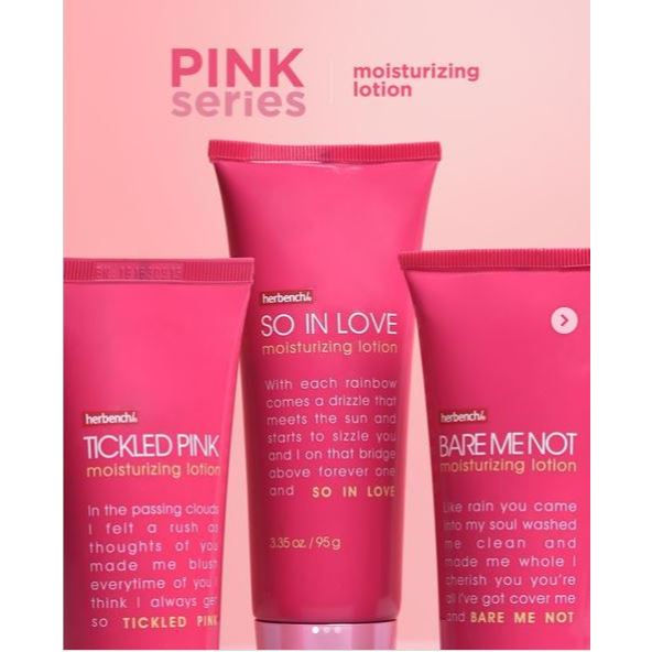 Bench Lotion So In Love/Tickled Pink/Bare Me Not | Shopee Malaysia