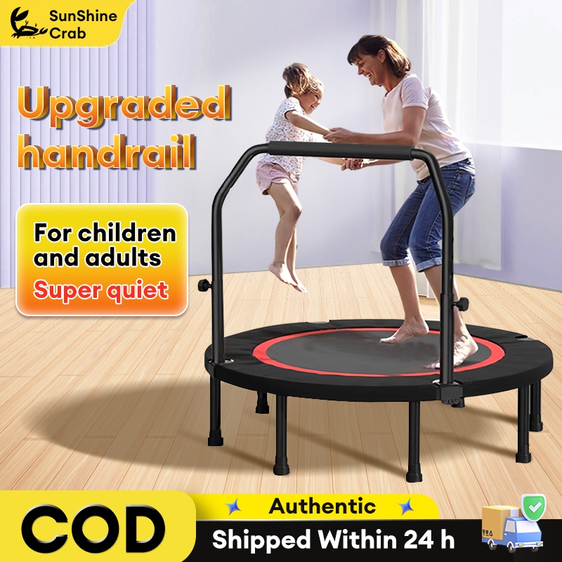 Trampoline For Kids & Adults 40/48 Inch Foldable Indoor Jumping 550KG ...