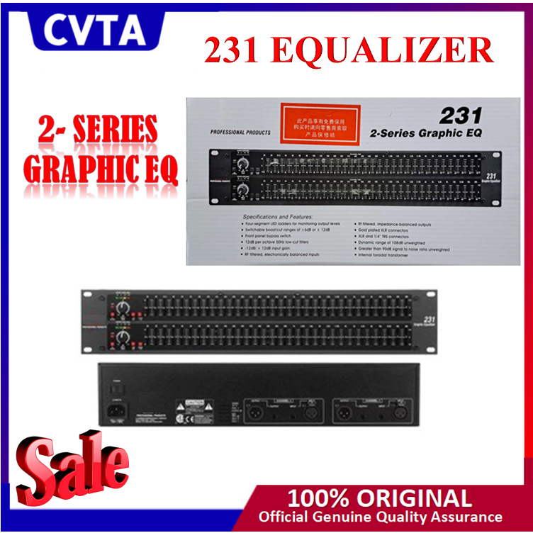 DBX MODEL 231S EQ DUAL 31-band GRAPHIC Equalizer | Shopee Malaysia