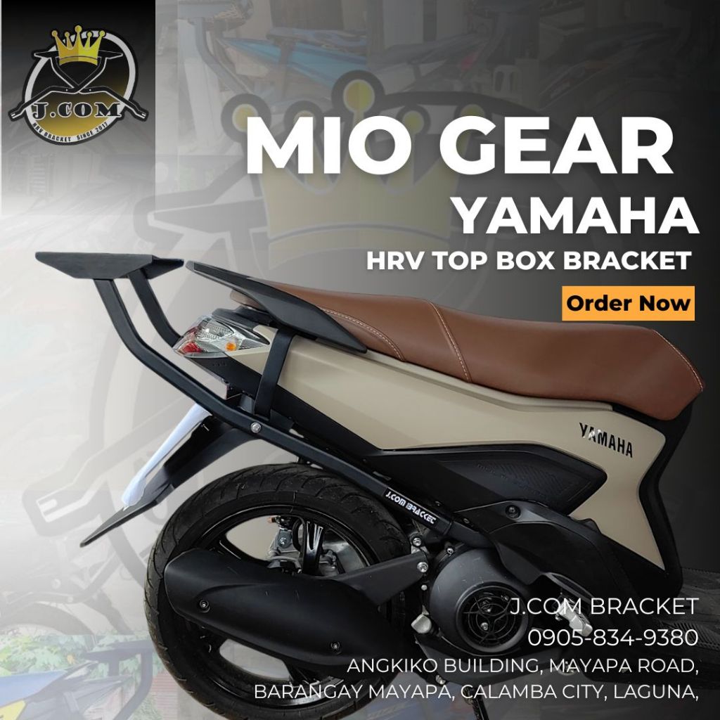 YAMAHA MIO GEAR HRV TOP BOX HEAVY DUTY BRACKET | Shopee Malaysia