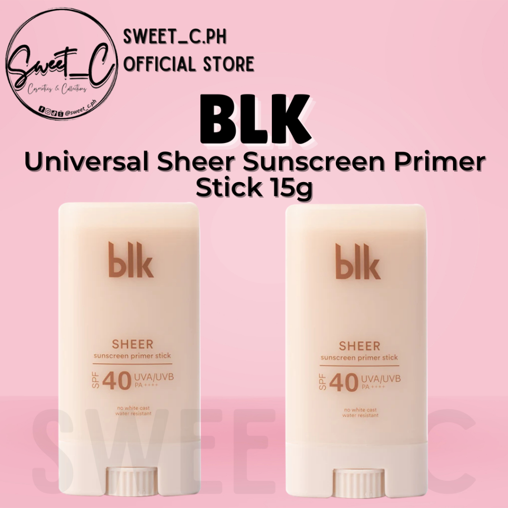 Blk Universal Sheer Sunscreen Primer Stick 15g | Shopee Malaysia