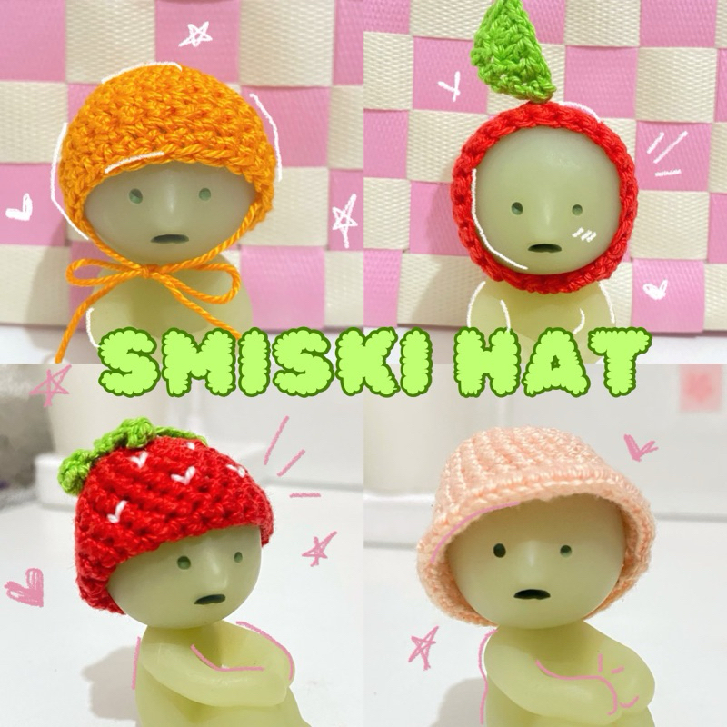 SMISKI CROCHET HAT COLLECTIBLE TOYS- iThrift.mnl | Shopee Malaysia