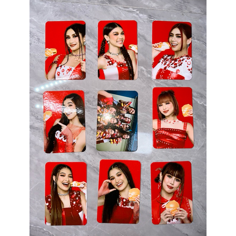 Bini Jollibee Photocards Edition Fanmade only 8pcs+1 Free Group picture ...