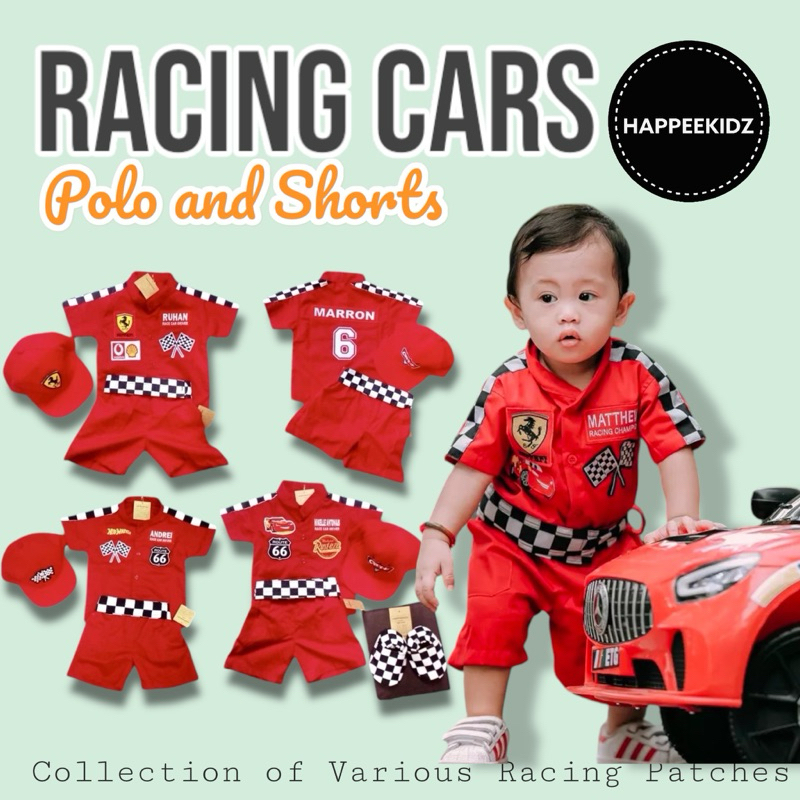 Racing Car Outfits (Cakesmash & Birthday Outfit) by Happeekidz | Shopee ...