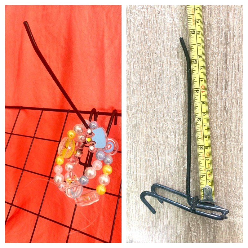 Wire Screen Hooks / Heavy duty Black/ 15cm / 10 pieces | Shopee Malaysia