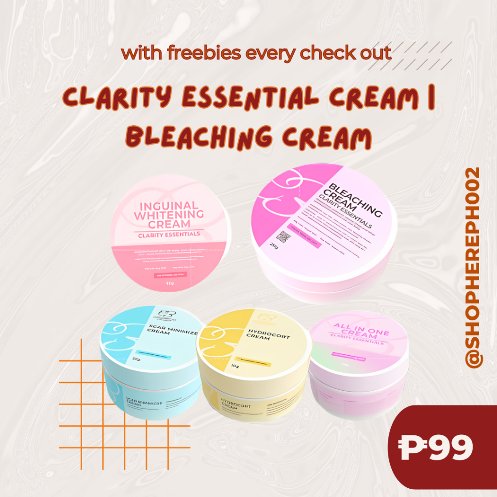 Clarity Essential Cream | Bleaching Cream, All In One Cream, Inguinal ...