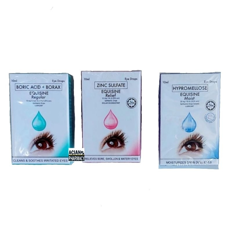 Equisine Eye Drops (blue, green, red) | Shopee Malaysia