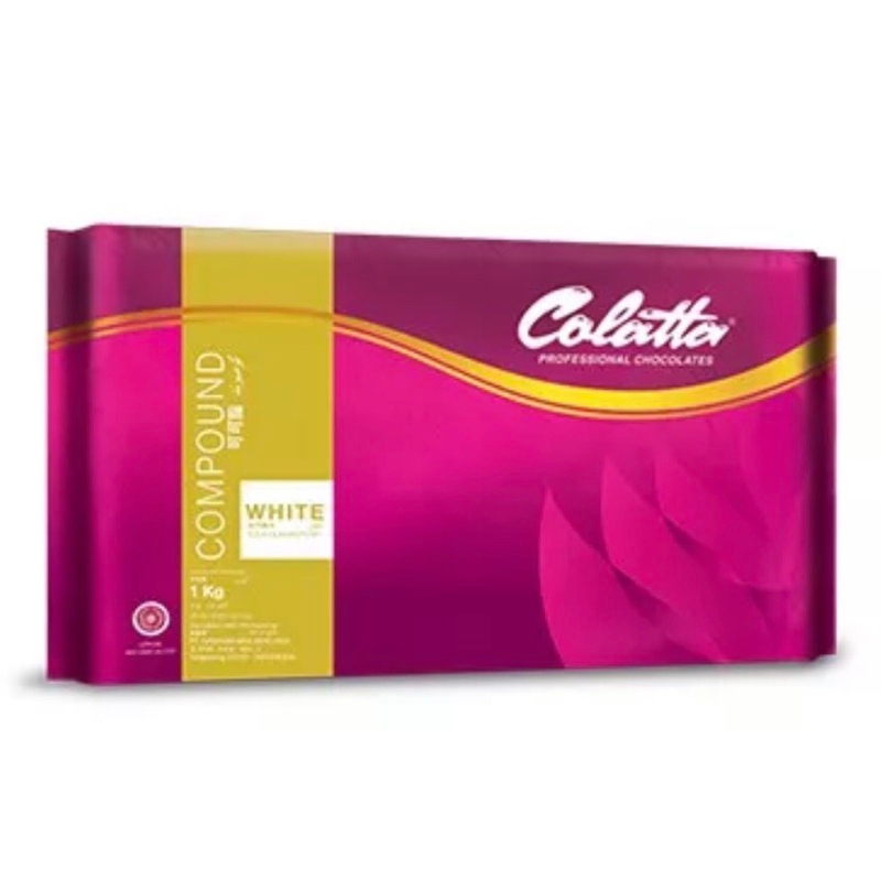 Colatta White Chocolate Compound Bar 1kg | Shopee Malaysia