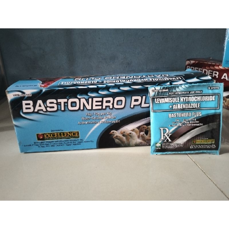 Bastonero Plus Powder 5g Click Dewormer Water Soluble Powder | Shopee ...