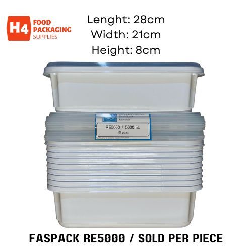 Fas Pack Microwavable Container RE5000 | Shopee Malaysia