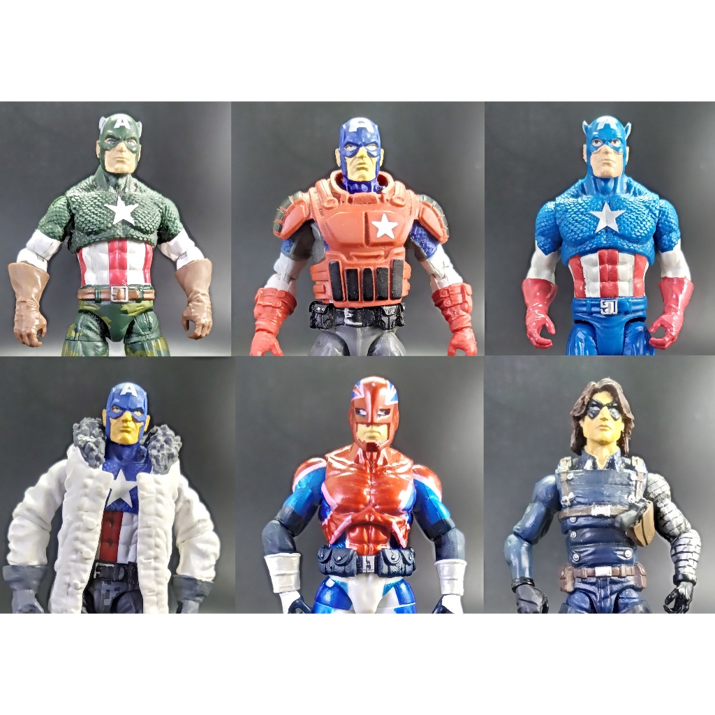 Hasbro CAPTAIN AMERICA: FIRST AVENGER Figures (1:18 / 4" Scale ...