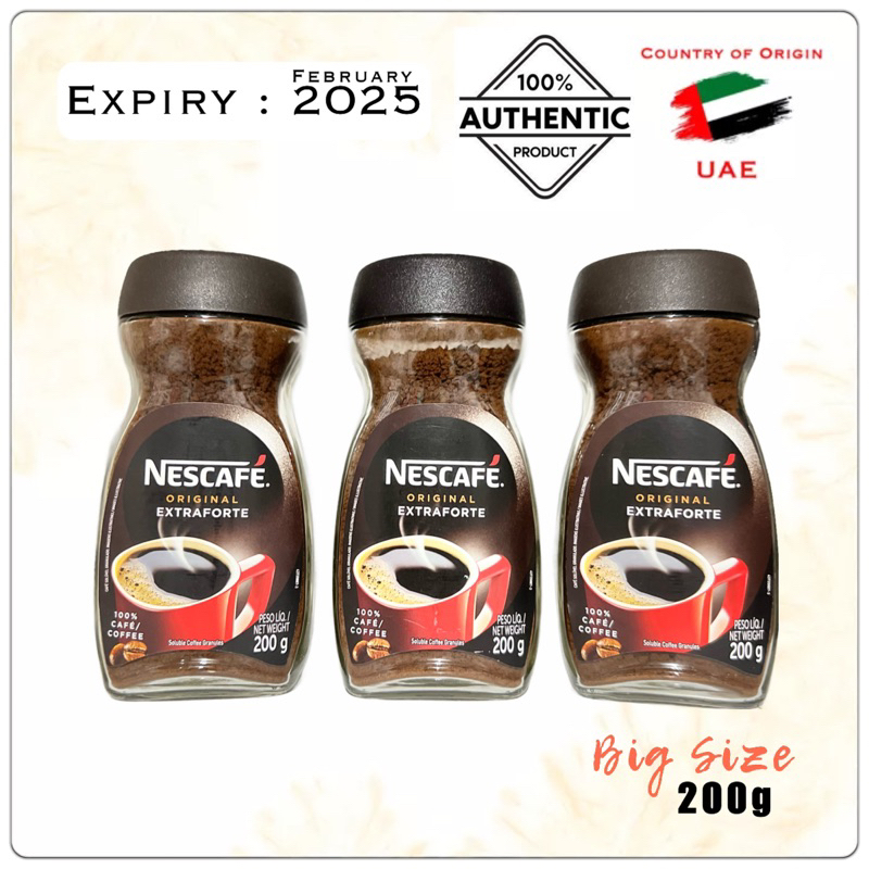 Nescafe Forte 200g | UAE Origin | Shopee Malaysia