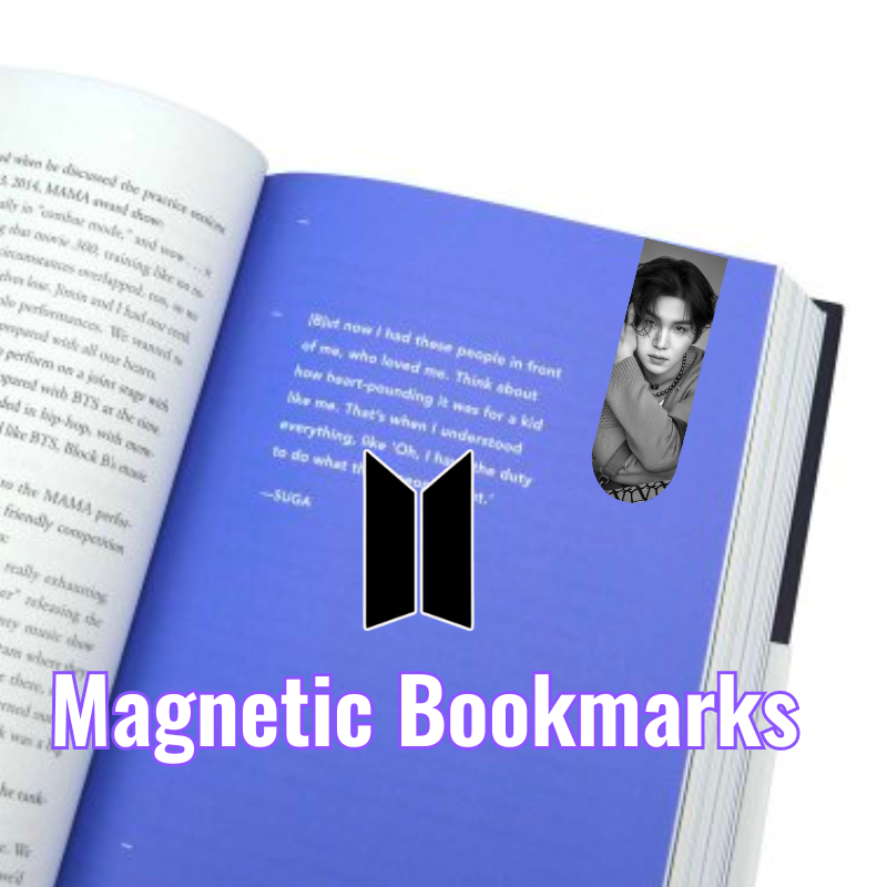 BTS Members Portrait Magnetic Bookmarks | Shopee Malaysia