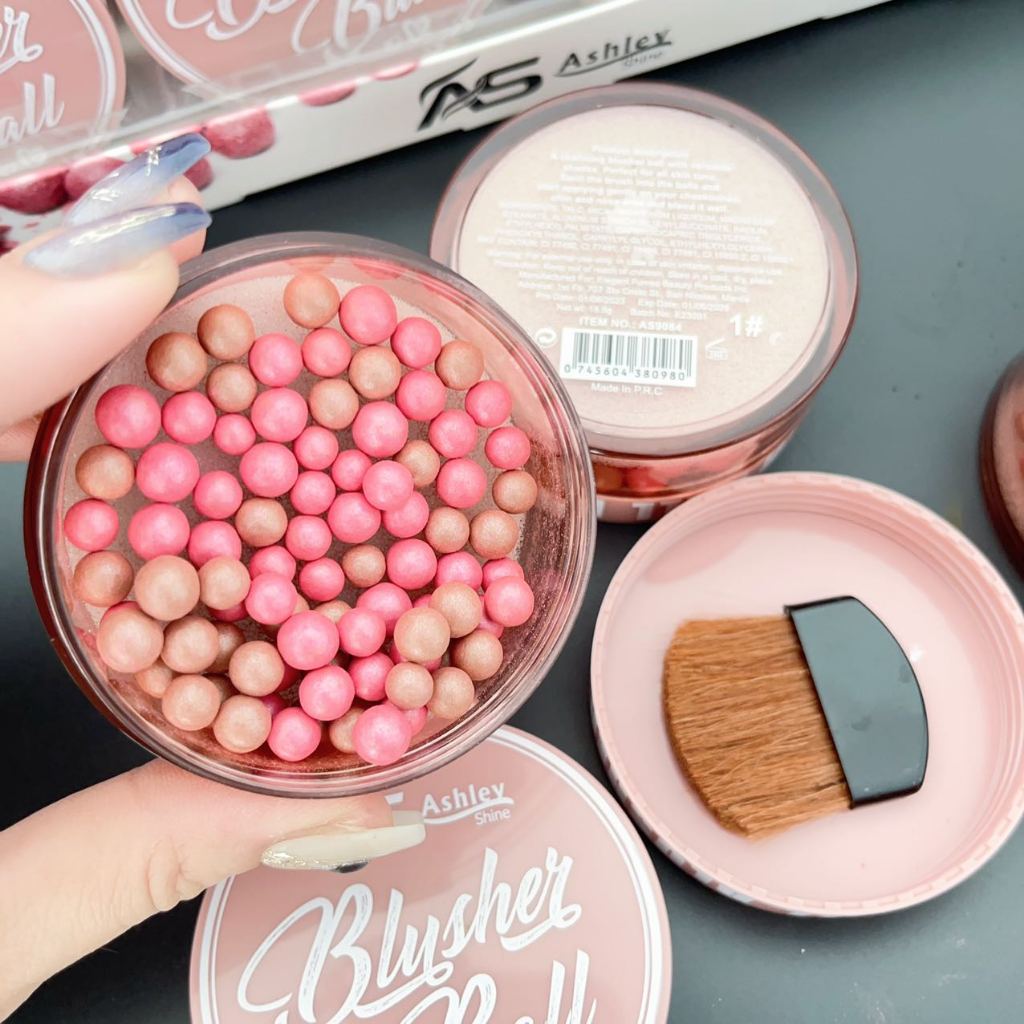 Fun Live Shine Blush On Ball Blushes Pearls Soft Powder Naturally ...