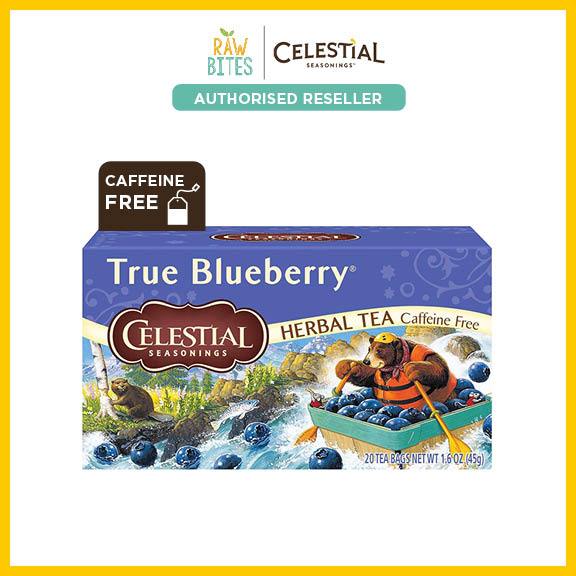 Celestial Seasonings True Blueberry Herbal Tea 45g/20 bags (Caffeine ...