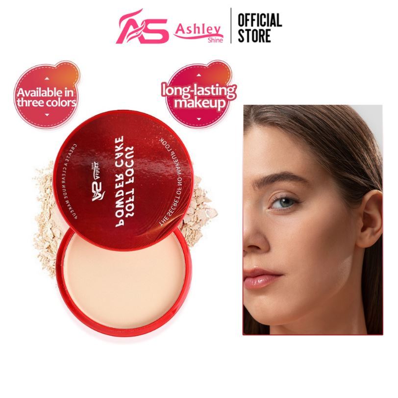Ashley Shine Long Lasting Oil Control Soft Focus Powder Pudding Flour ...