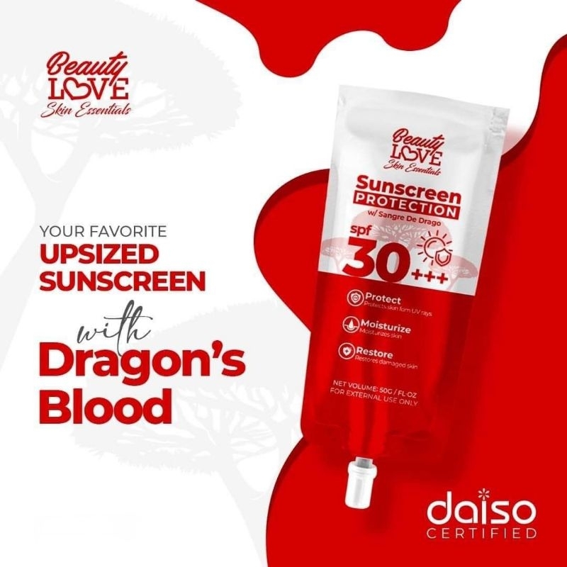 BEAUTY LOVE SUNSCREEN SPF30 50G | Shopee Malaysia