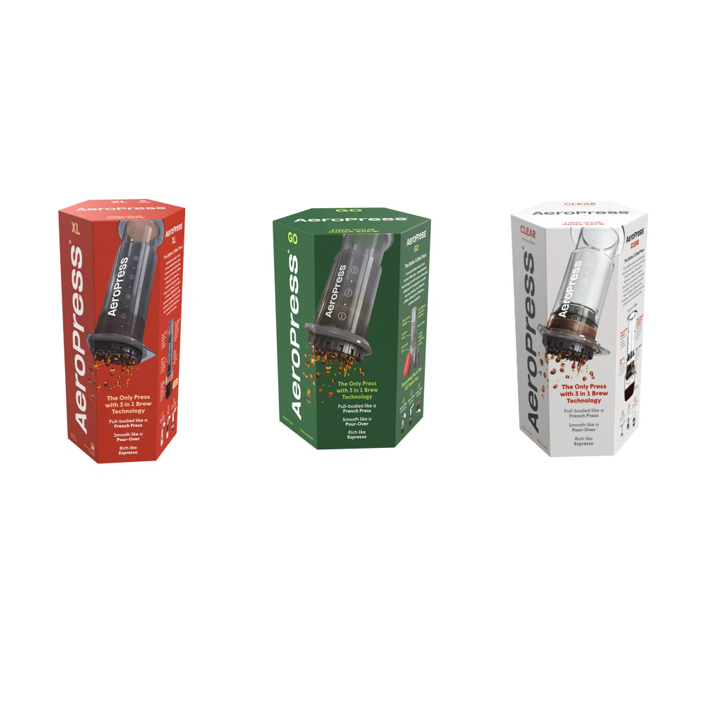 AeroPress Coffee Maker - Aeropress Clear - Aeropress XL (2023 Version ...