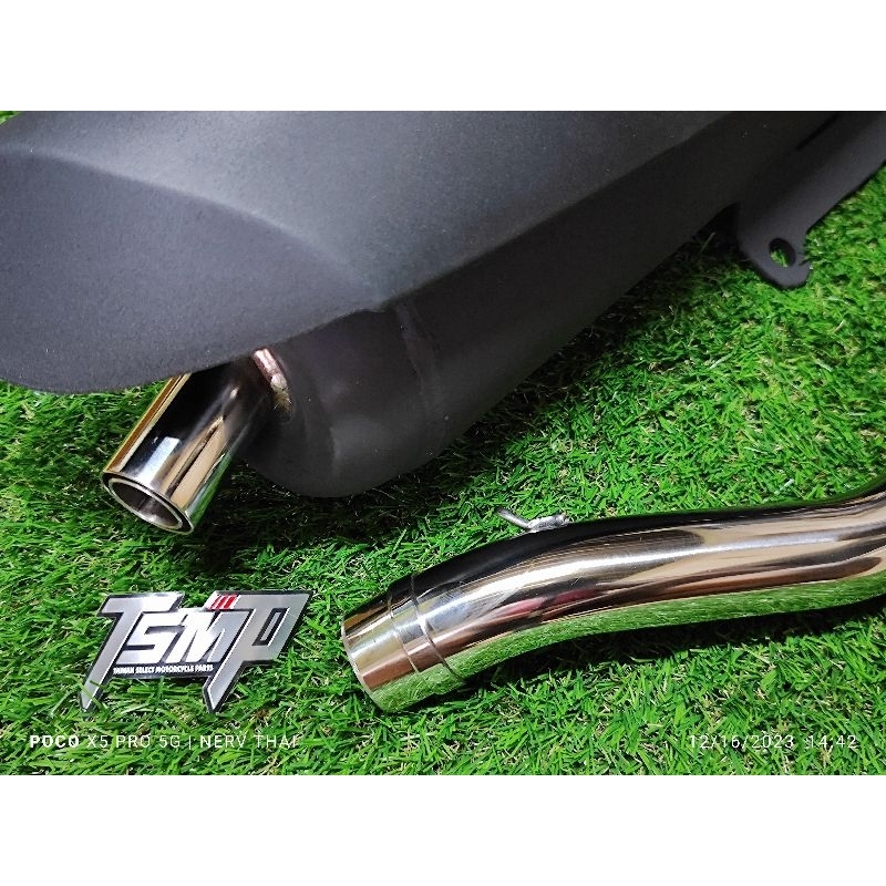 Tsmp Pipe{Stage 1 Silent Killer }[Adv 160/Pcx 160/Nmax V2/Aerox V2 ...