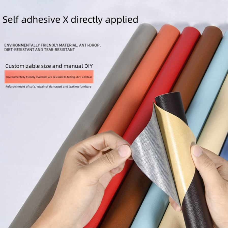 Leather Repair Self-Adhesive Patch Fabric Waterproof Sticker for Car Seat Upholstery Sofa ...