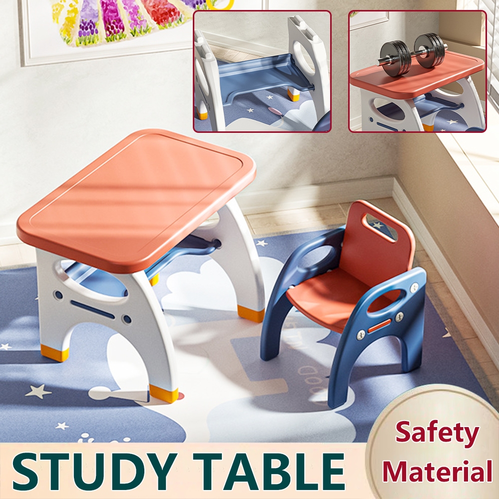 Children's Table And Chair Set Learning Table For Kids Home Multi ...